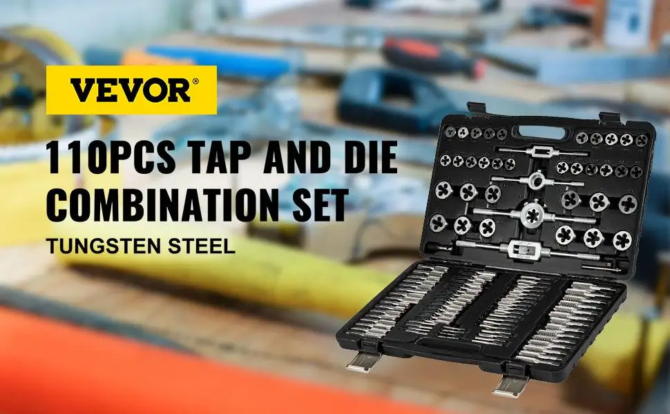 110 Piece Tap and Die Set 2024 Reviews & Buying Guide - VEVOR Blog