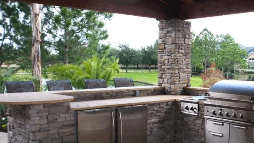 6 L-Shaped Outdoor Kitchen Ideas-Ultimate Guide to Choose Layout ...