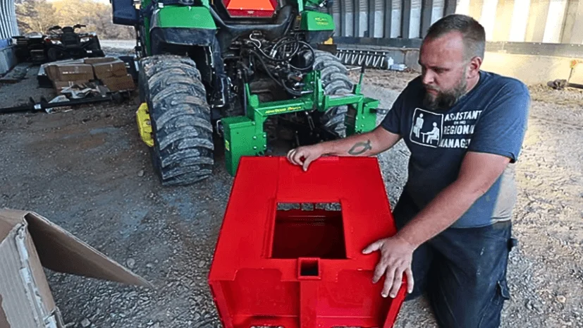 An Affordable Way to Make Your Tractor Safer - Ballast Box Setup ...