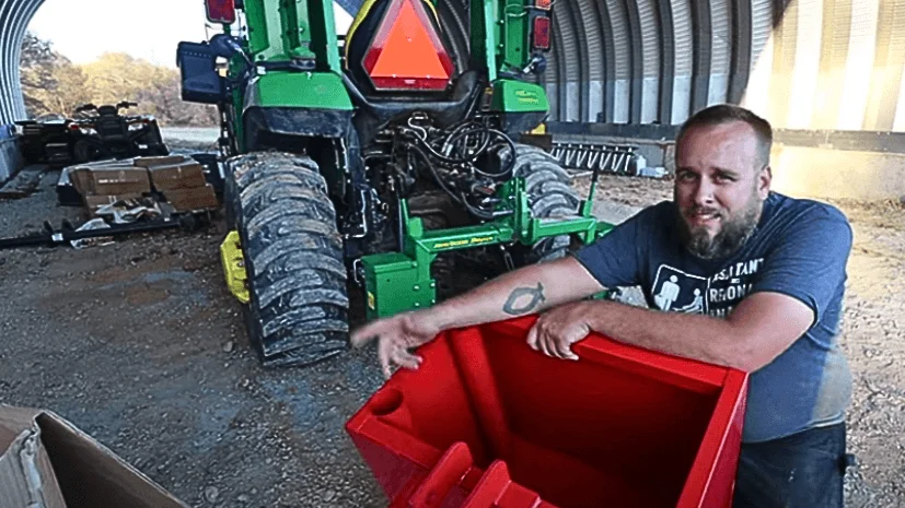An Affordable Way to Make Your Tractor Safer - Ballast Box Setup ...