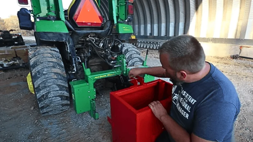 An Affordable Way to Make Your Tractor Safer - Ballast Box Setup ...