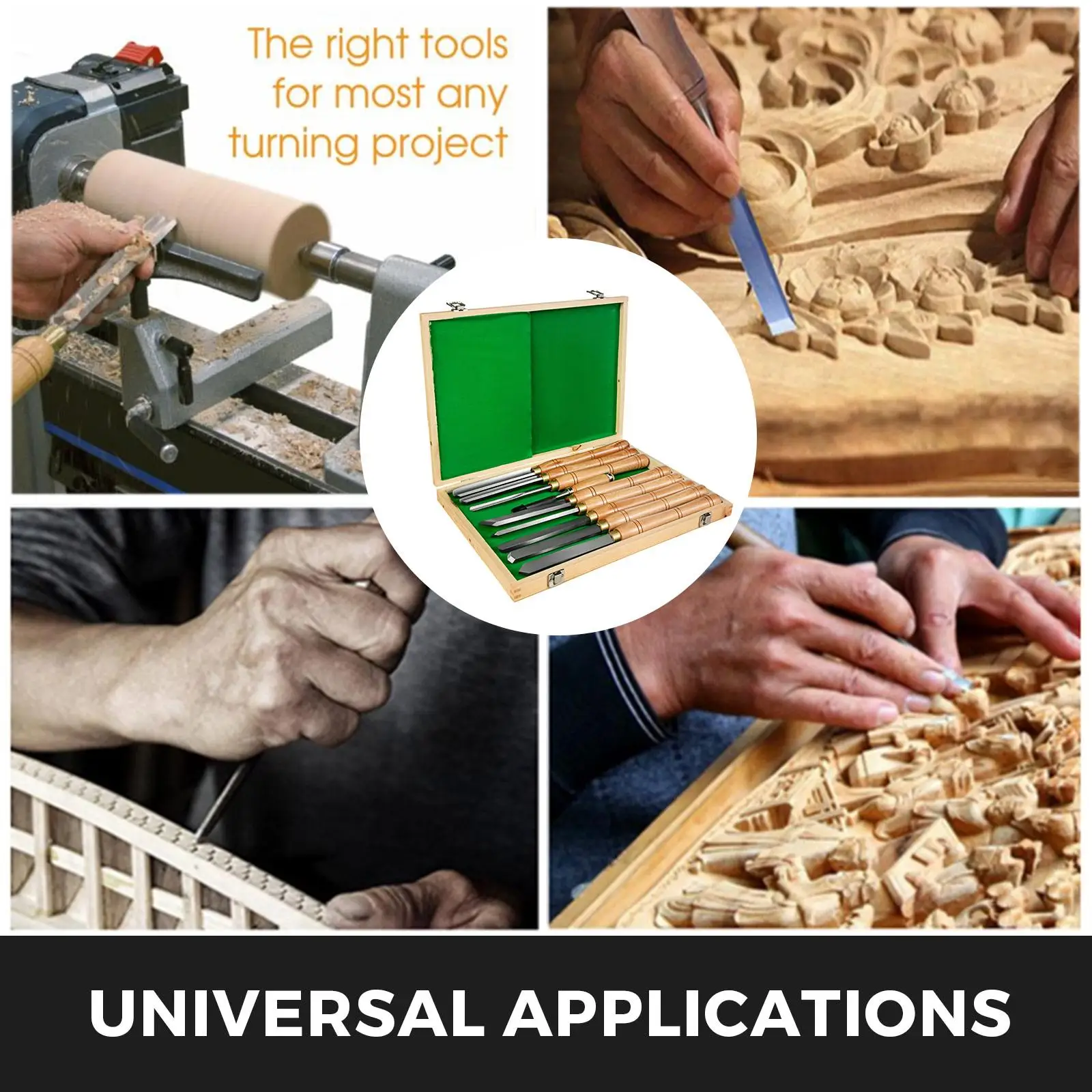 Best HSS Lathe Chisel Set For Wood Turning [Reviews 2024] - VEVOR Blog