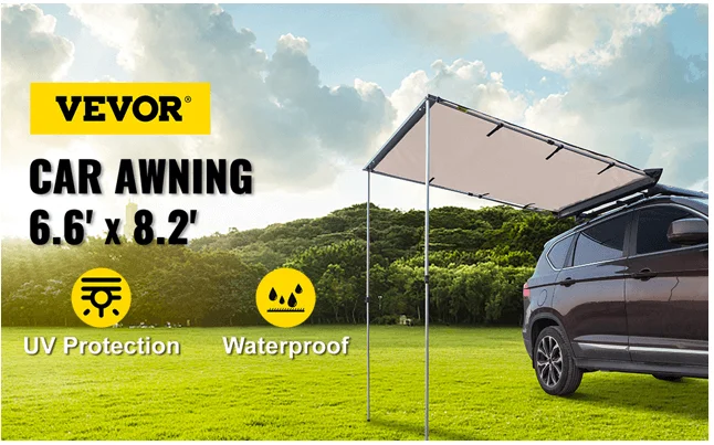 Car Awnings: 4 Best Car Awnings for an Enjoyable Vacation - VEVOR Blog