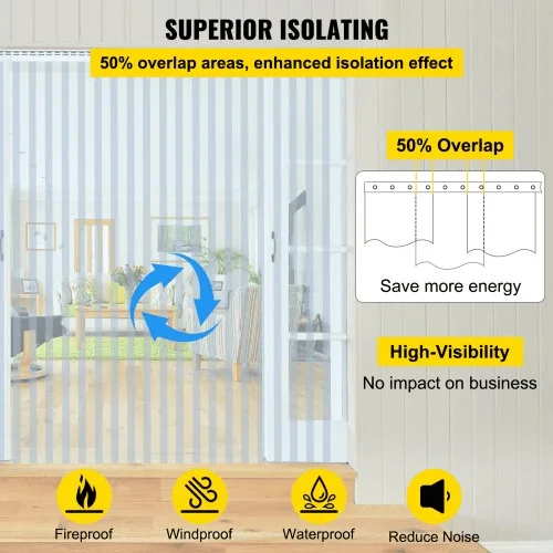 Different Types of Plastic Door Curtain Strips - VEVOR Blog