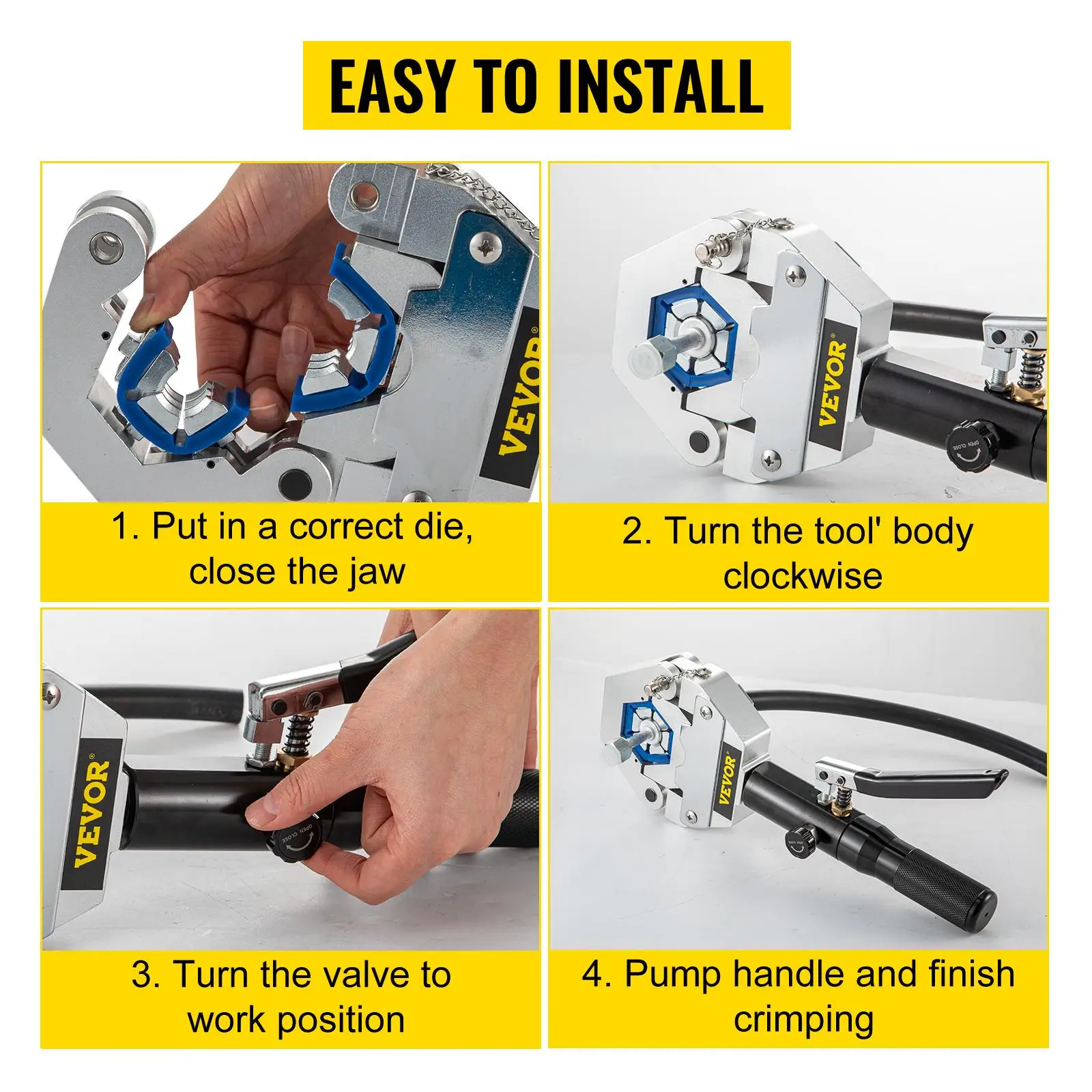 Hydraulic Hose Crimper Reviews & Buying Guide - VEVOR Blog