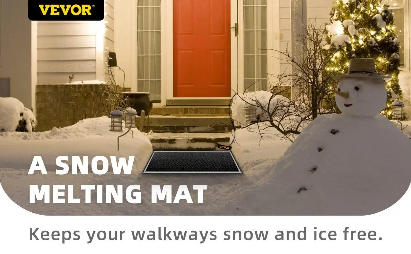 List of 8 Outdoor Ice and Snow Melting Mats for Walkway - VEVOR Blog