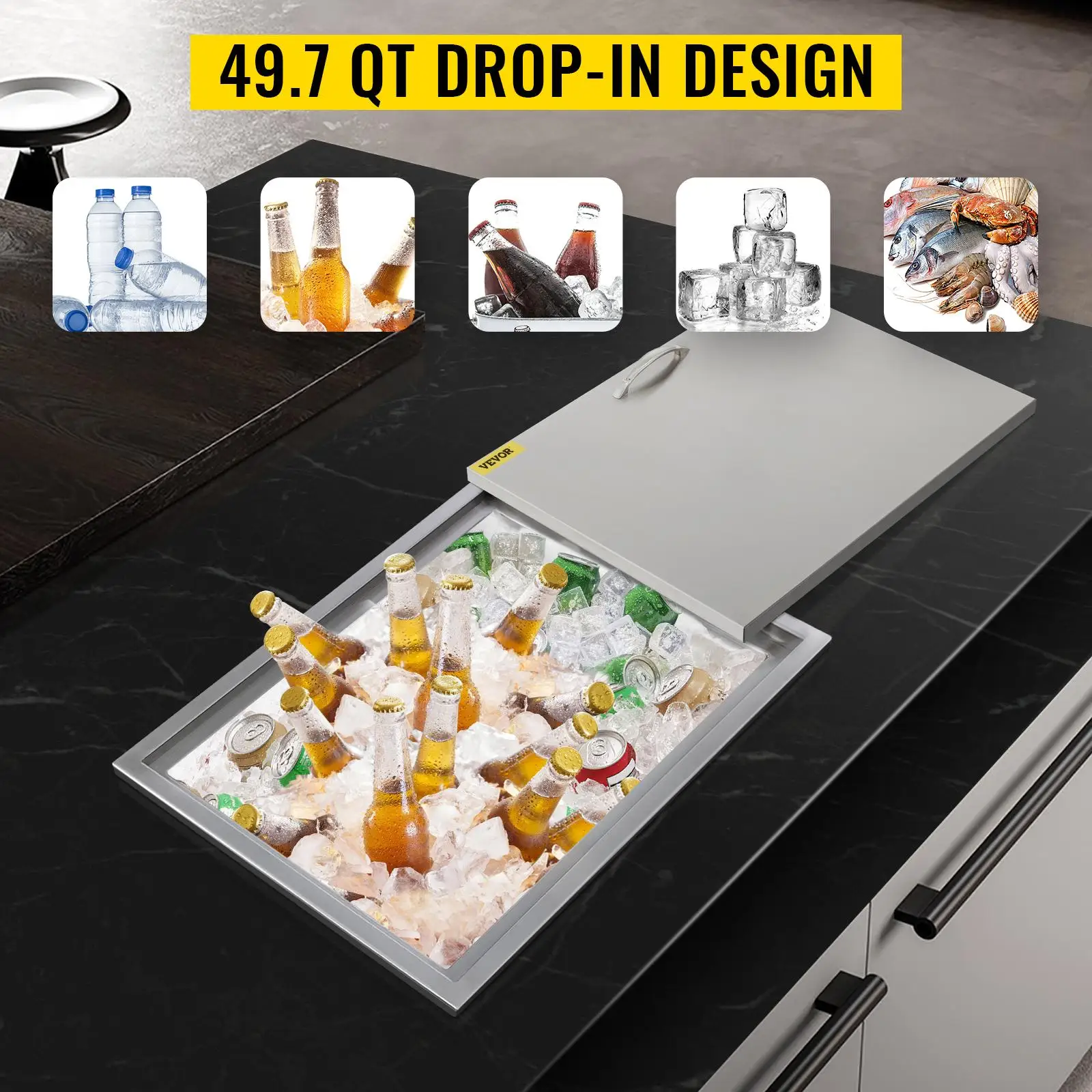 The 5 Best Drop-In Ice Chests for 2024 - VEVOR Blog