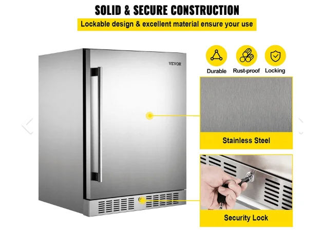 The Best Outdoor Beer Fridge of 2024- How to Choose The Best - VEVOR Blog