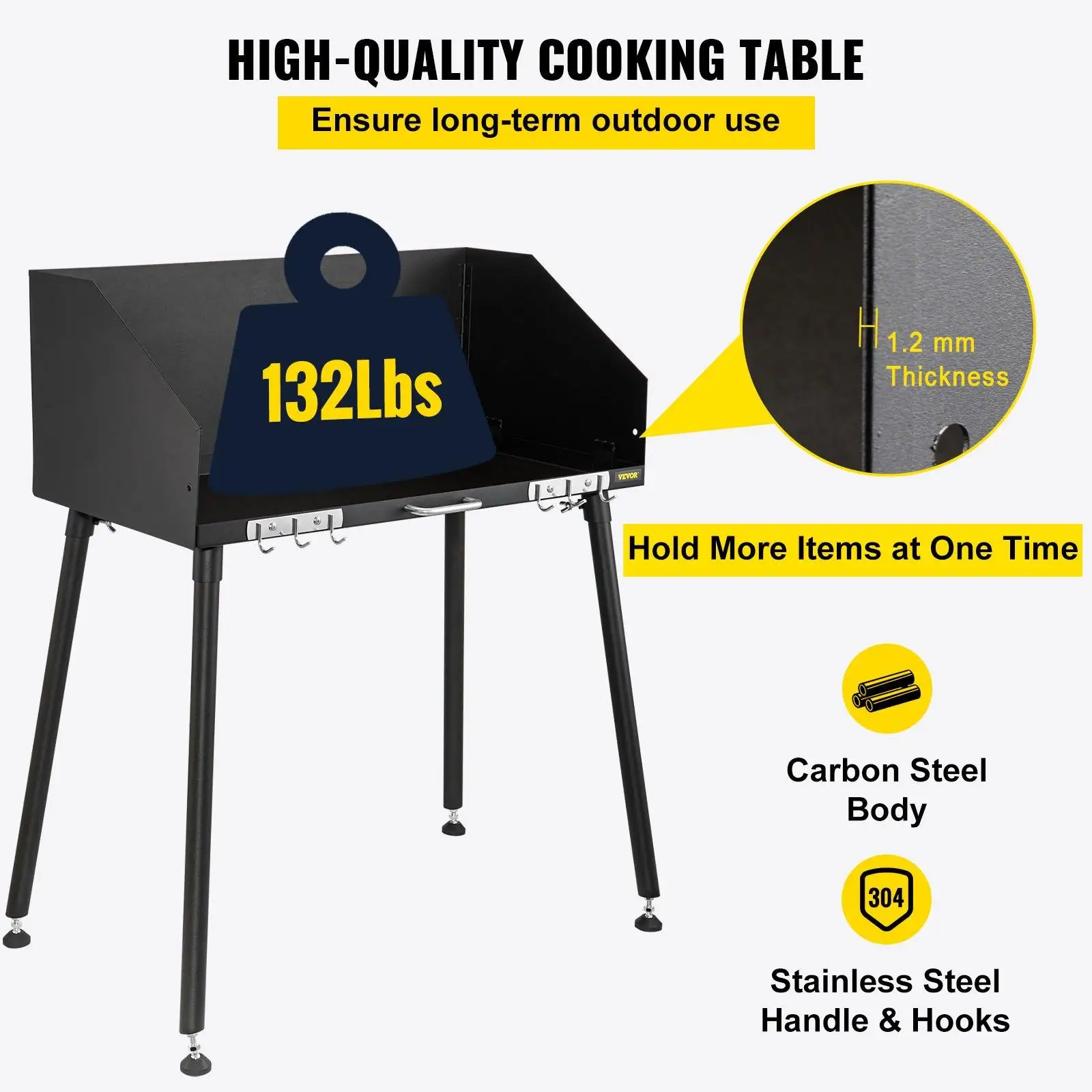 Top 5 Outdoor Camp Cooking Table for 2024 - VEVOR Blog