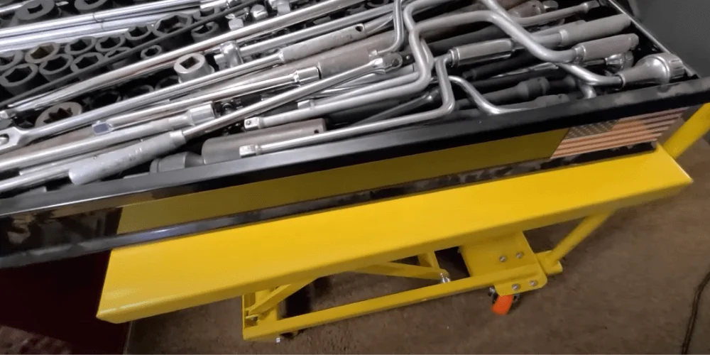 Carro de troqueles con elevación hidráulica VEVOR de 500 libras ...