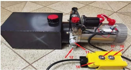 VEVOR Hydraulic Pump Manual & PDF Guides: Double Acting Hydraulic Power ...