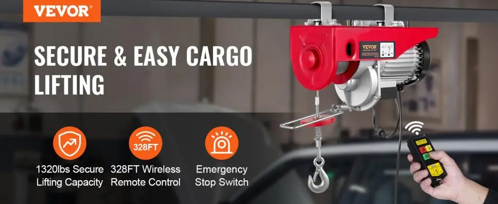 VEVOR Electric Hoist Manual - Operating Guide with PDF - VEVOR Blog