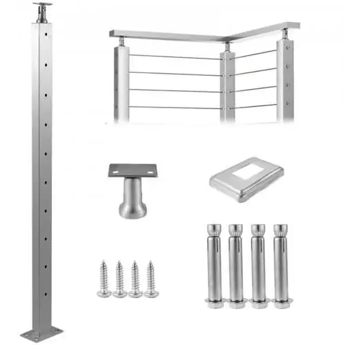 How To Install Cable Railing In 5 Easy Steps - VEVOR Blog