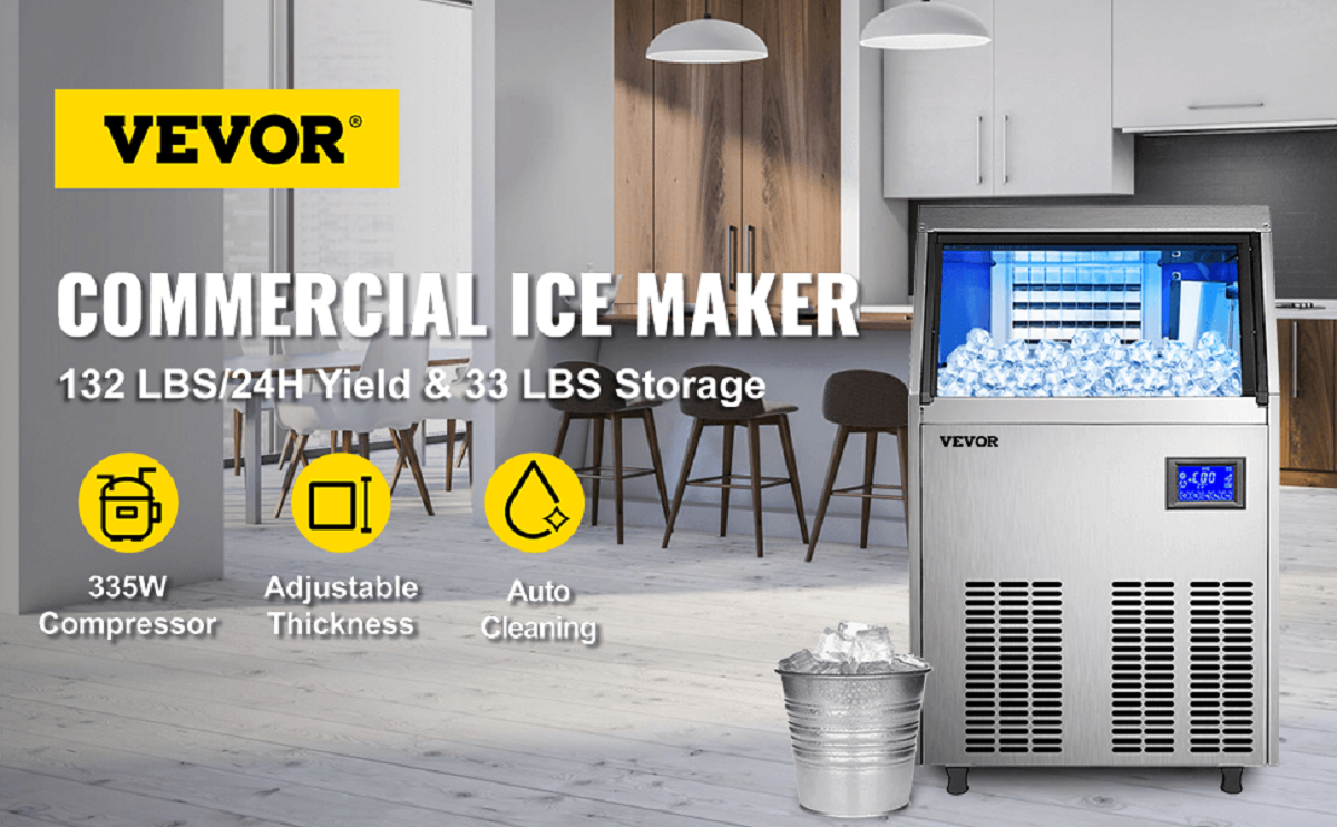 VEVOR Ice Machine Setup – A Detailed Beginner’s Guide - VEVOR Blog
