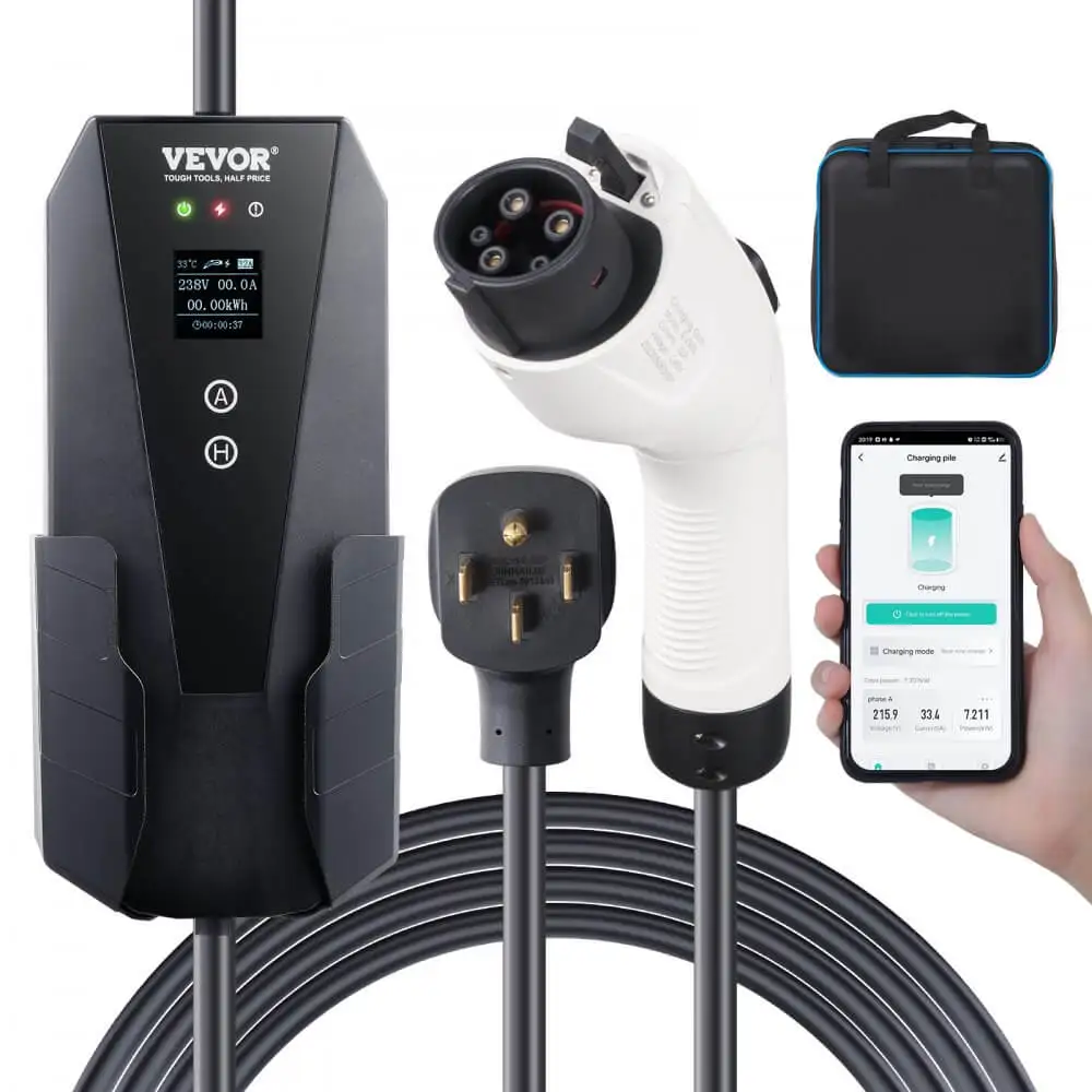 Find The Best Portable EV Charger For Your Needs - VEVOR Blog