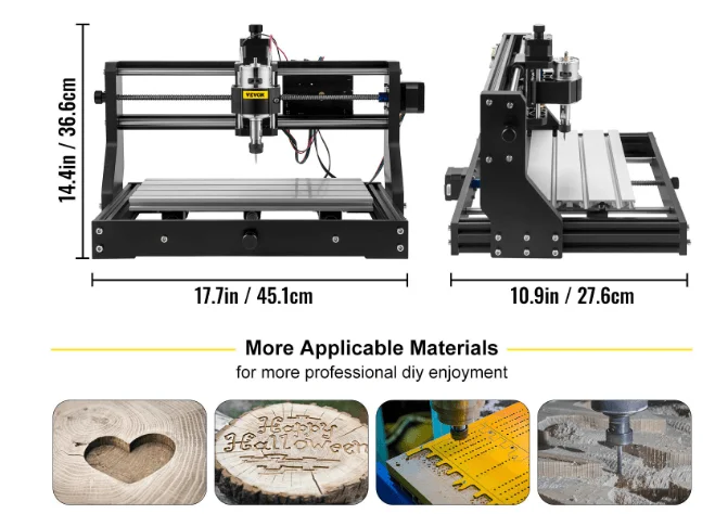 Precise Engraving & Cutting with VEVOR CNC 3018 Pro Router - VEVOR Blog