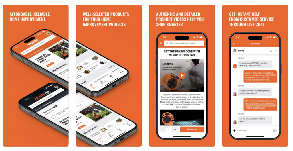 VEVOR App – The Ultimate Home Improvement Tool (Free Download!) - VEVOR ...
