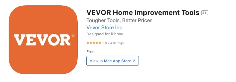 VEVOR App – The Ultimate Home Improvement Tool (Free Download!) - VEVOR ...
