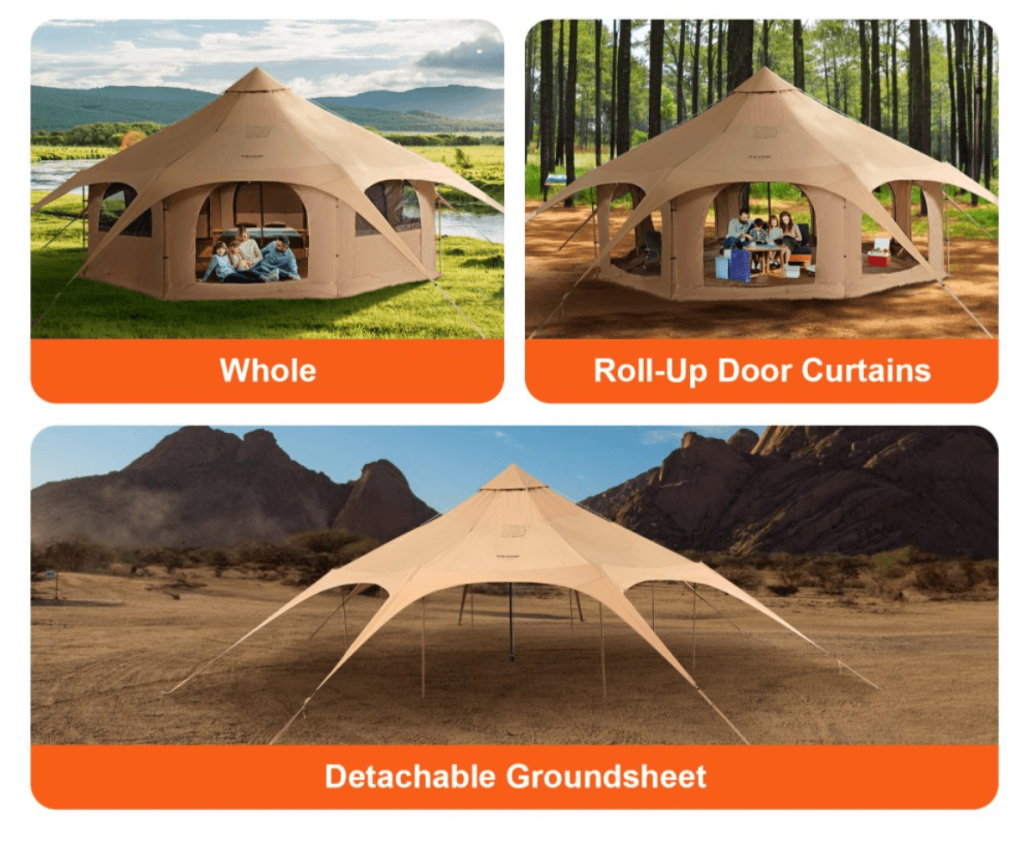 How to Choose Large Camping Tents for Your Family? - VEVOR Blog