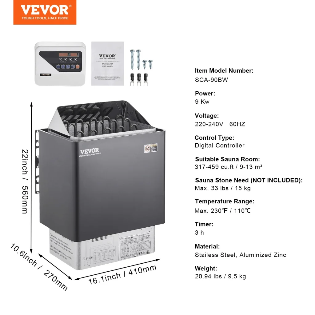 The VEVOR Sauna Heater: A Comprehensive Review - VEVOR Blog
