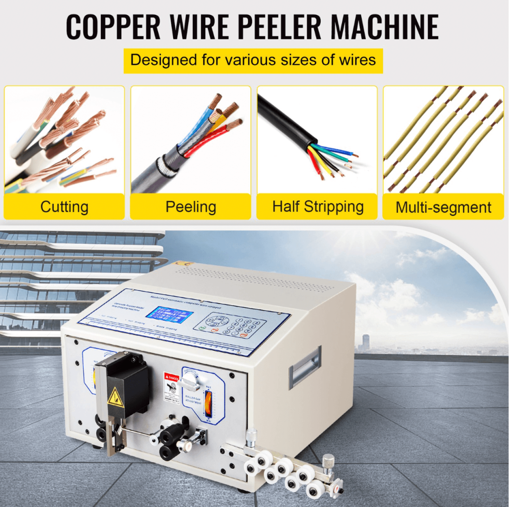VEVOR Automatic Wire Stripping Machine For Electrical Tasks - VEVOR Blog