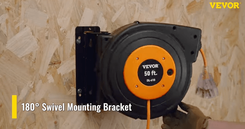 VEVOR Retractable Extension Cord Reel For Tangle-Free Power - VEVOR Blog