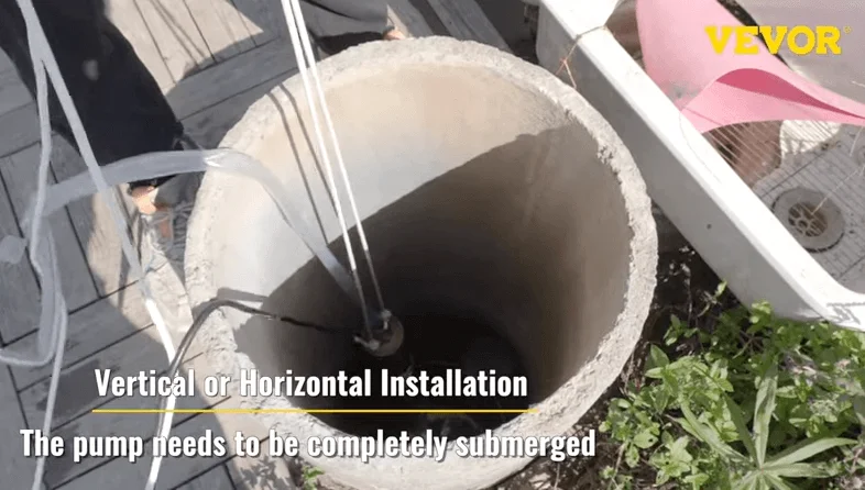 Improve Your Water Supply with the VEVOR Deep Well Submersible Pump ...