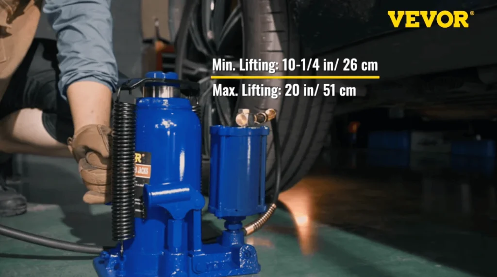 Lift Heavy Objects Easily with the VEVOR Hydraulic Machine Toe Jack ...