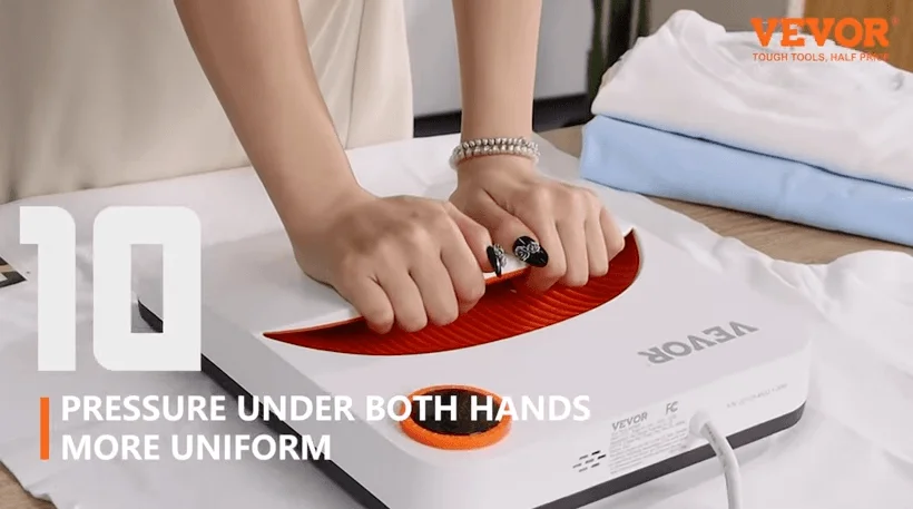 The VEVOR 12" x 10" Portable Heat Press Machine: Your Versatile Design ...