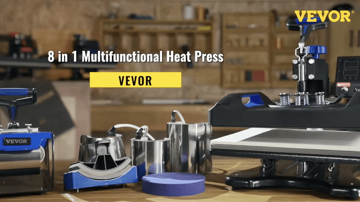 A Comprehensive Guide to VEVOR's 15" x 15" Heat Press Machine - VEVOR Blog