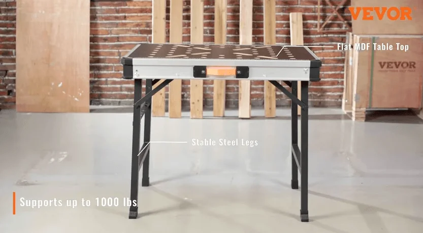 VEVOR Folding Work Table: A 2-in-1 Workshop Must-Have - VEVOR Blog