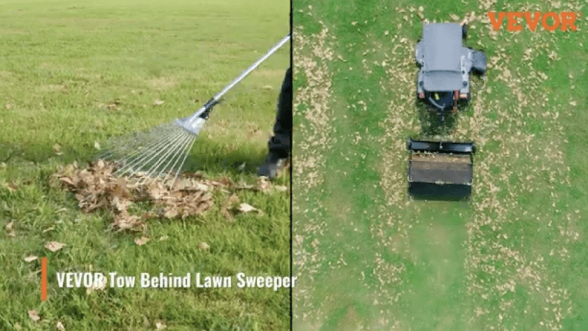 Maintain Your Yard Easily with the VEVOR Lawn Sweeper - VEVOR Blog