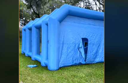 Paint Large Items Easily with the VEVOR Portable Inflatable Paint Booth ...