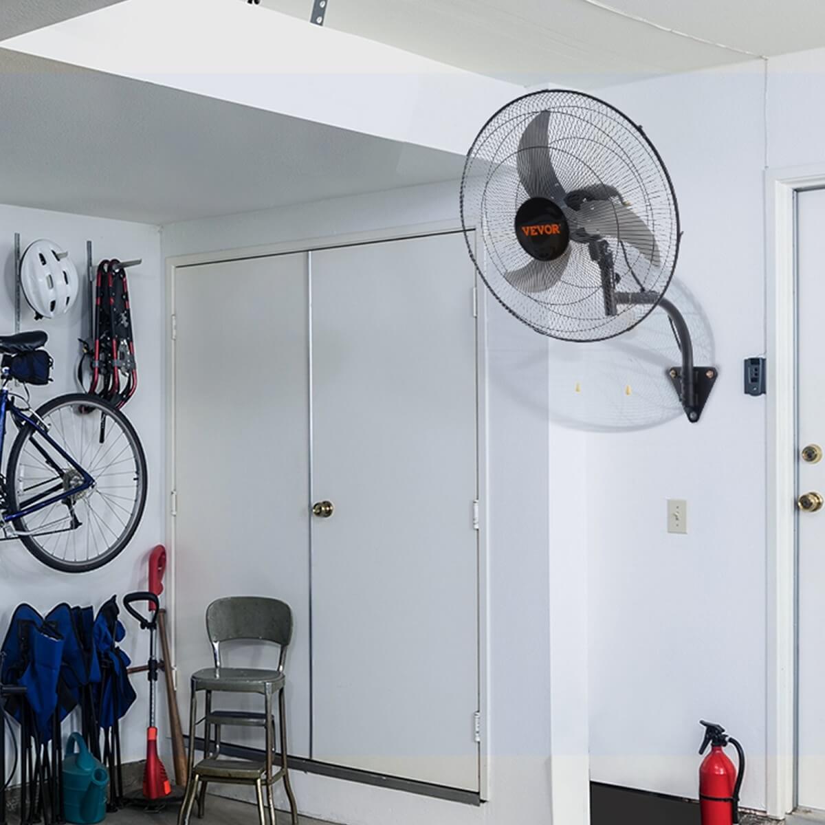 Discover the Cooling Power of the VEVOR Wall Mount Fan - VEVOR Blog