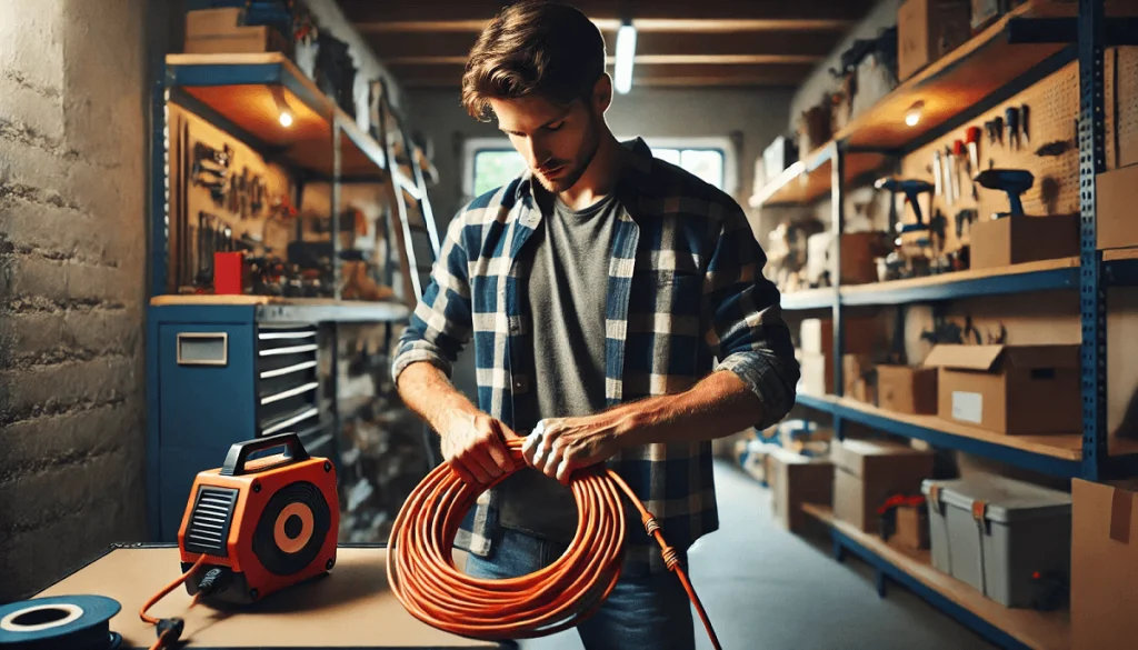 How to Wrap an Extension Cord Like a Pro - VEVOR Blog