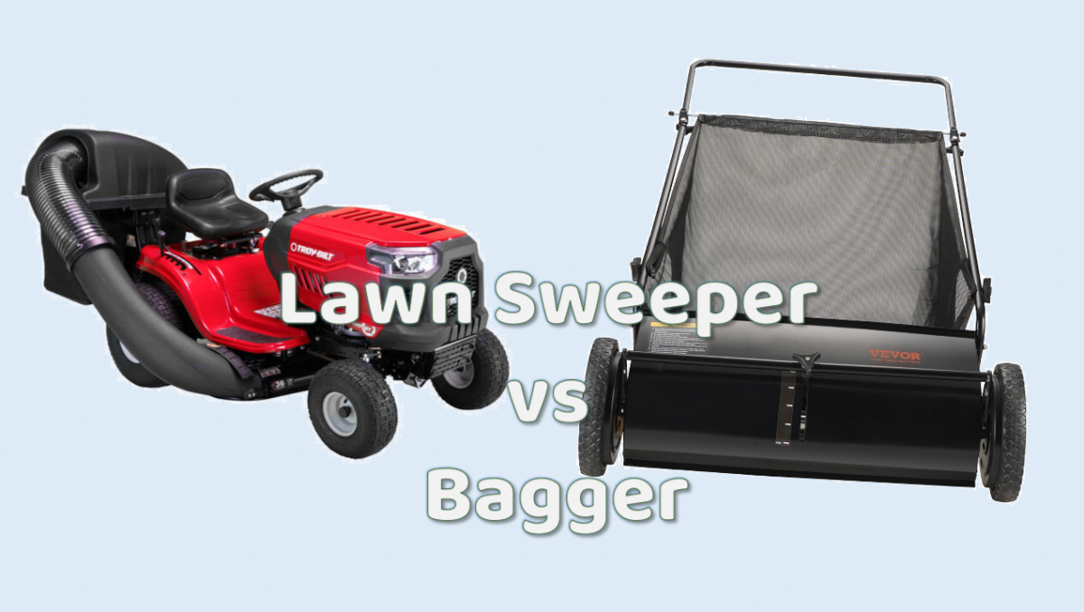 Lawn Sweeper vs Bagger: What’s the Difference? - VEVOR Blog