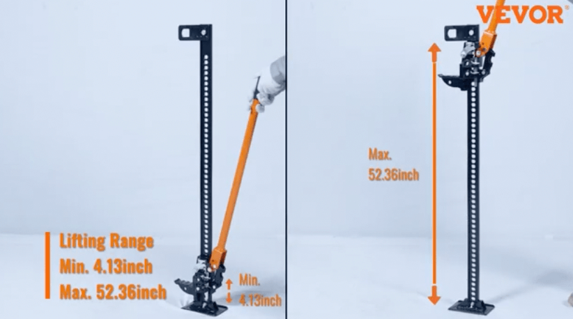 VEVOR High Lift Farm Jack For Lifting, Pulling & Winching Tasks - VEVOR ...