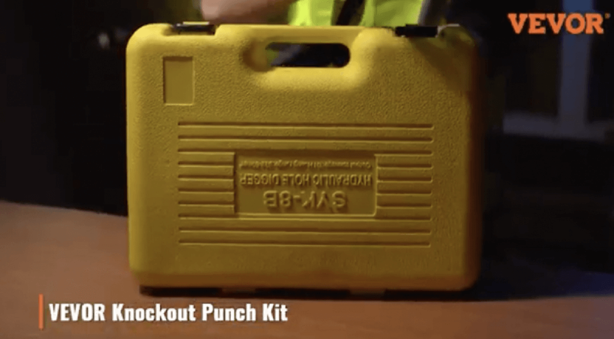 VEVOR Hydraulic Knockout Punch Driver Kit For Hole Punching - VEVOR Blog