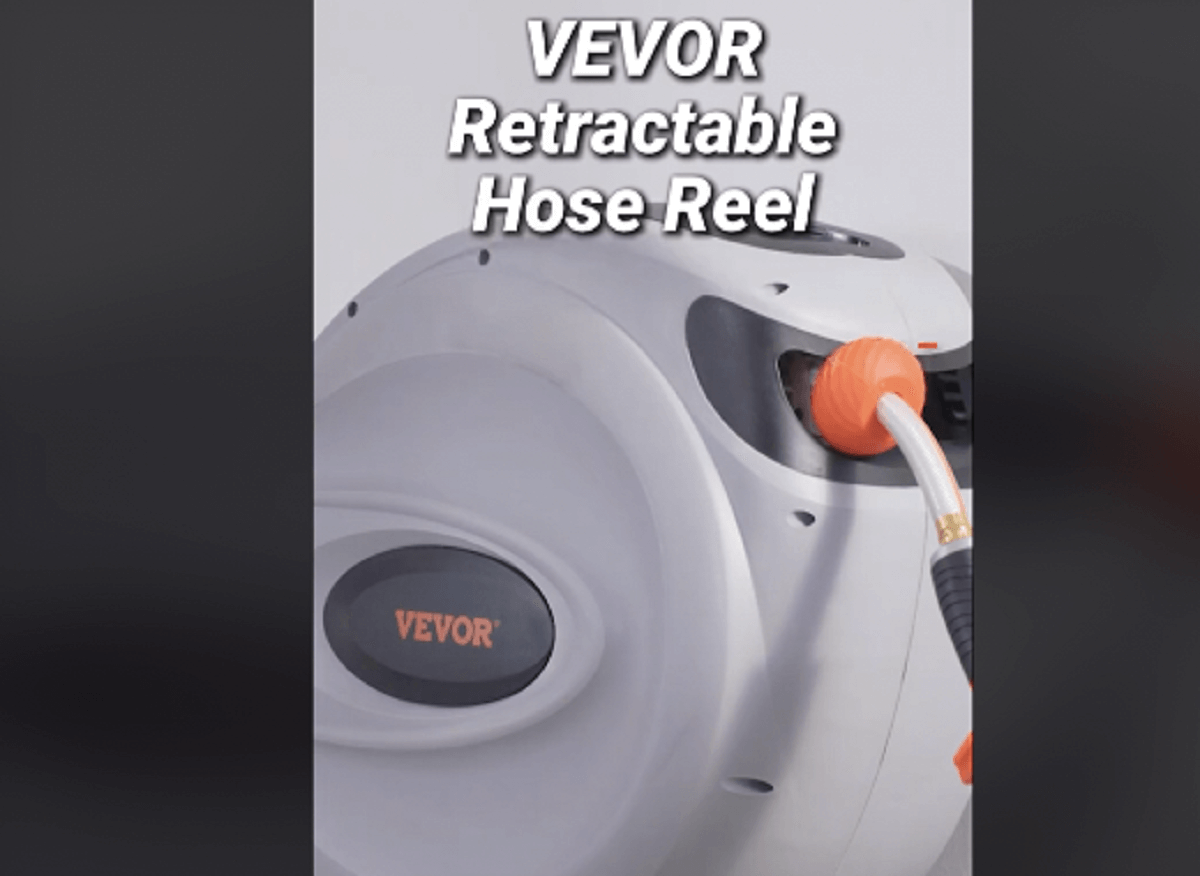 VEVOR Retractable Hose Reel For Easy & Simple Gardening - VEVOR Blog