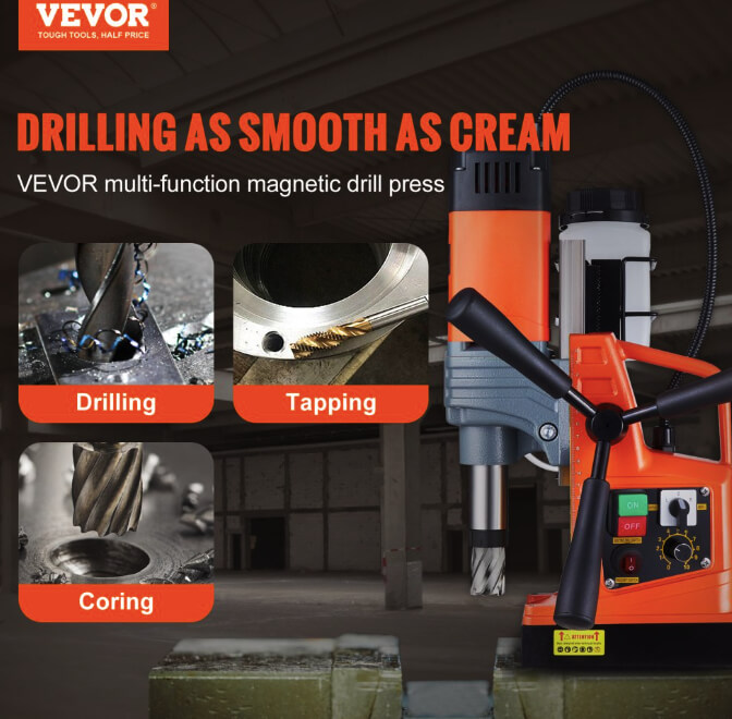 Why Choose VEVOR Magnetic Drill? A Detailed Review - VEVOR Blog