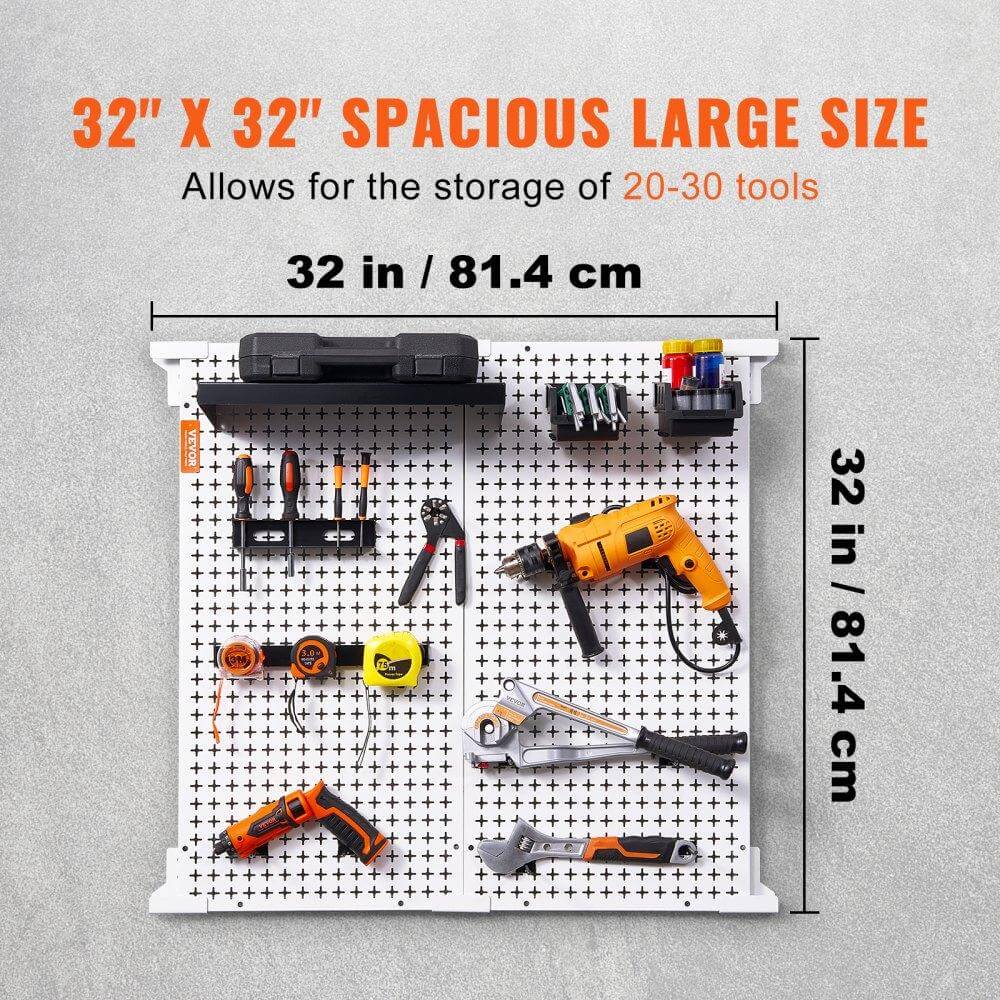 How to Hang a Pegboard: Simple Steps for an Organized Space - VEVOR Blog