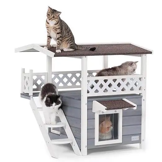Best Outdoor Cat Houses for Multiple Cats: Top 5 Picks! - VEVOR Blog