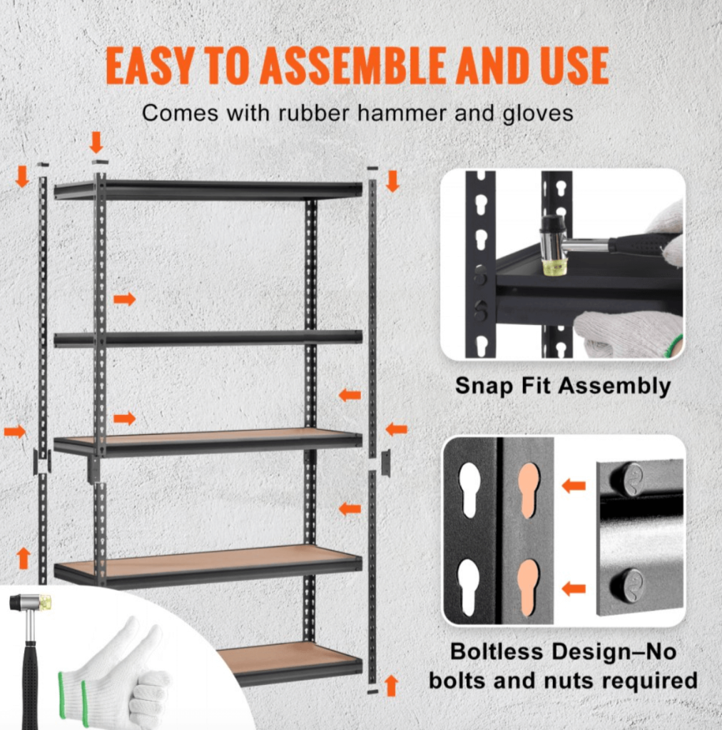 The Best Heavy-Duty Garage Storage Shelves For Your Needs - VEVOR Blog