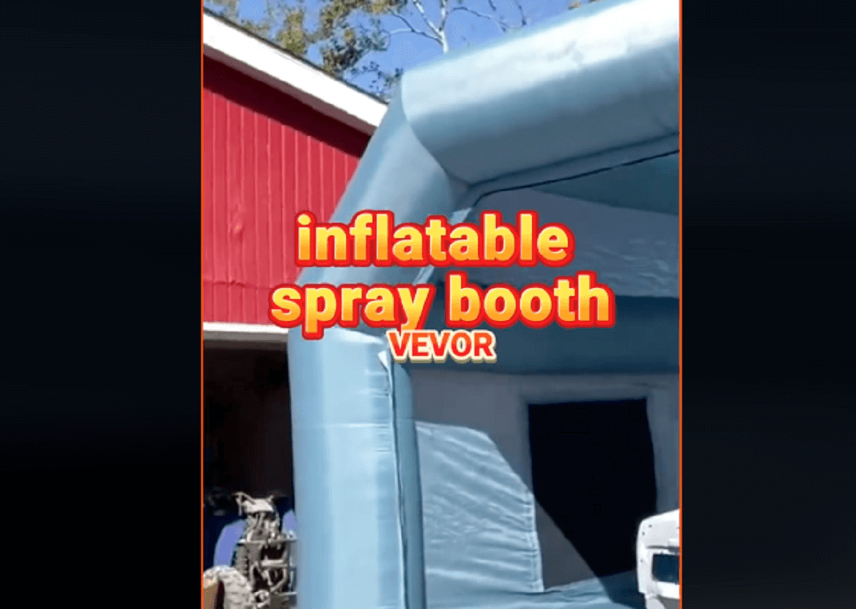 VEVOR Inflatable Paint Booth For Quality Painting Projects - VEVOR Blog