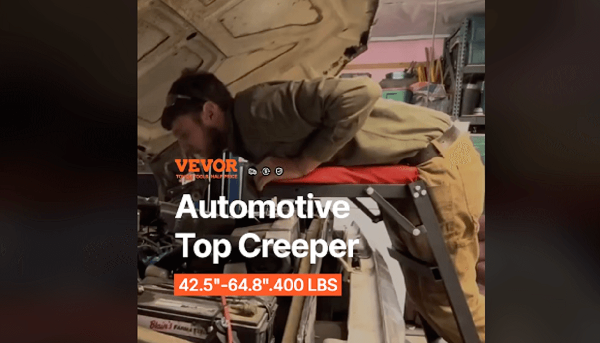 VEVOR Topside Creeper For Easy Access To Car's Engine - VEVOR Blog
