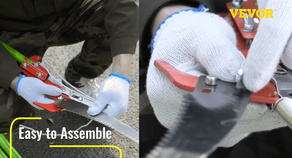 VEVOR Manual Pole Saw To Prune High Branches Easily - VEVOR Blog
