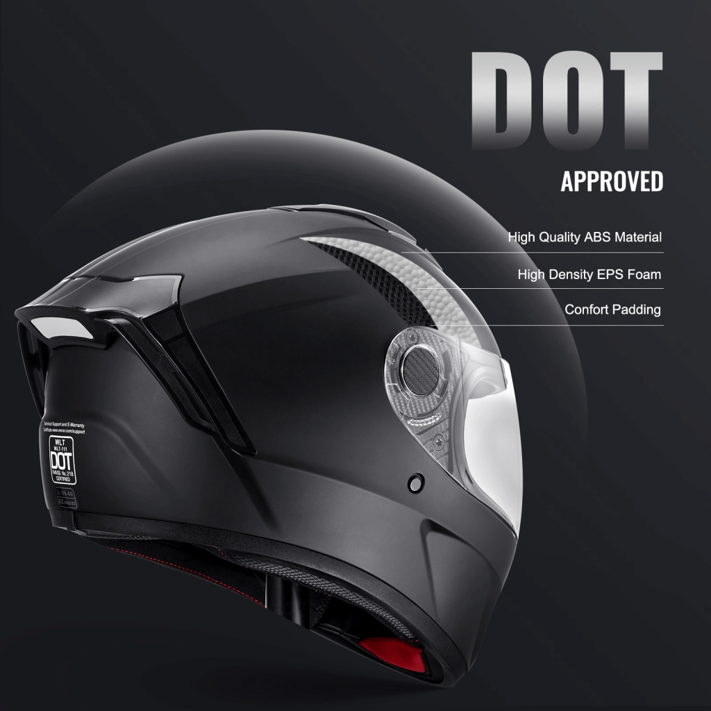 Full Face Motorcycle Helmet Buying Guide - VEVOR Blog