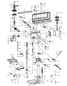 VEVOR 12 in Benchtop Drill Press, 5 Amp 120V Manual
