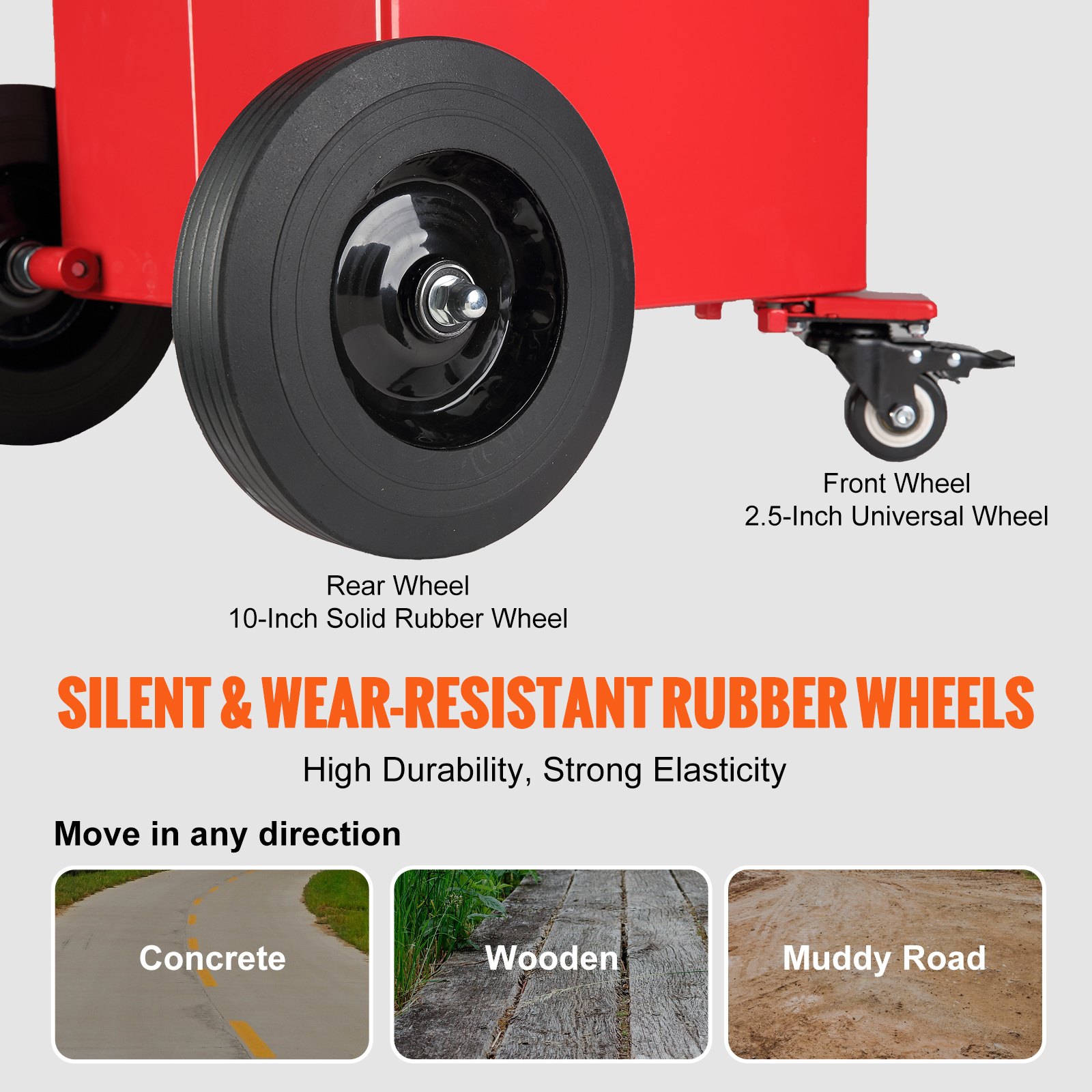 VEVOR 30 Gallon Fuel Caddy, 23.5 L/min, 180W Portable Storage Tank ...