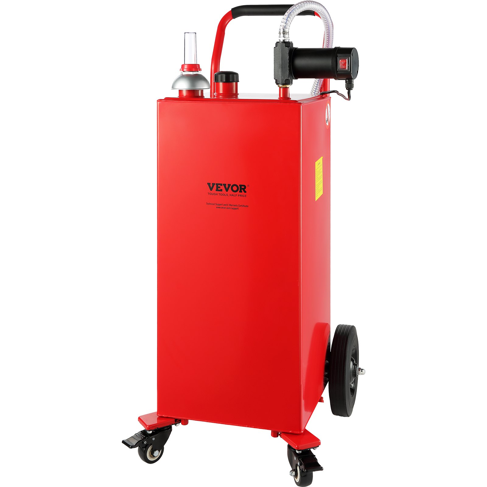 VEVOR 30 Gallon Fuel Caddy, 23.5 L/min, 180W Portable Storage Tank ...